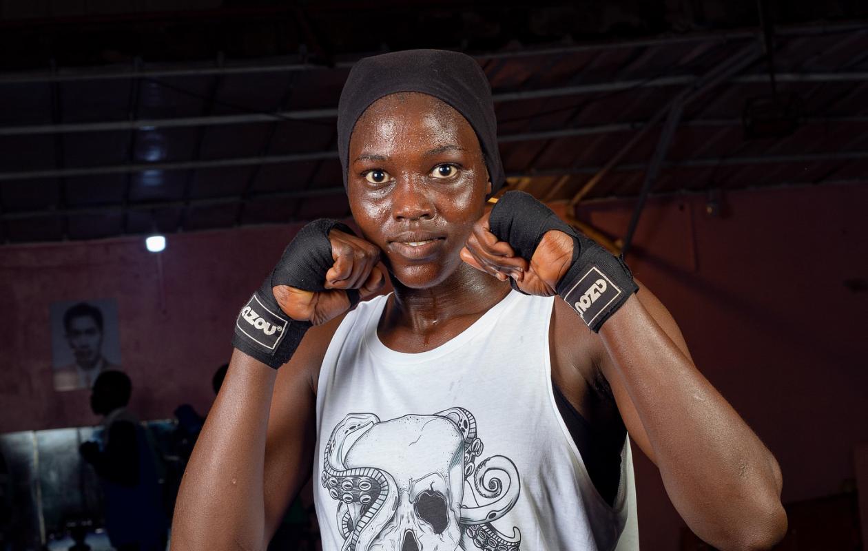Kick-Boxing : le secret de Mame Diarra Diop, championne du m... | Seneweb