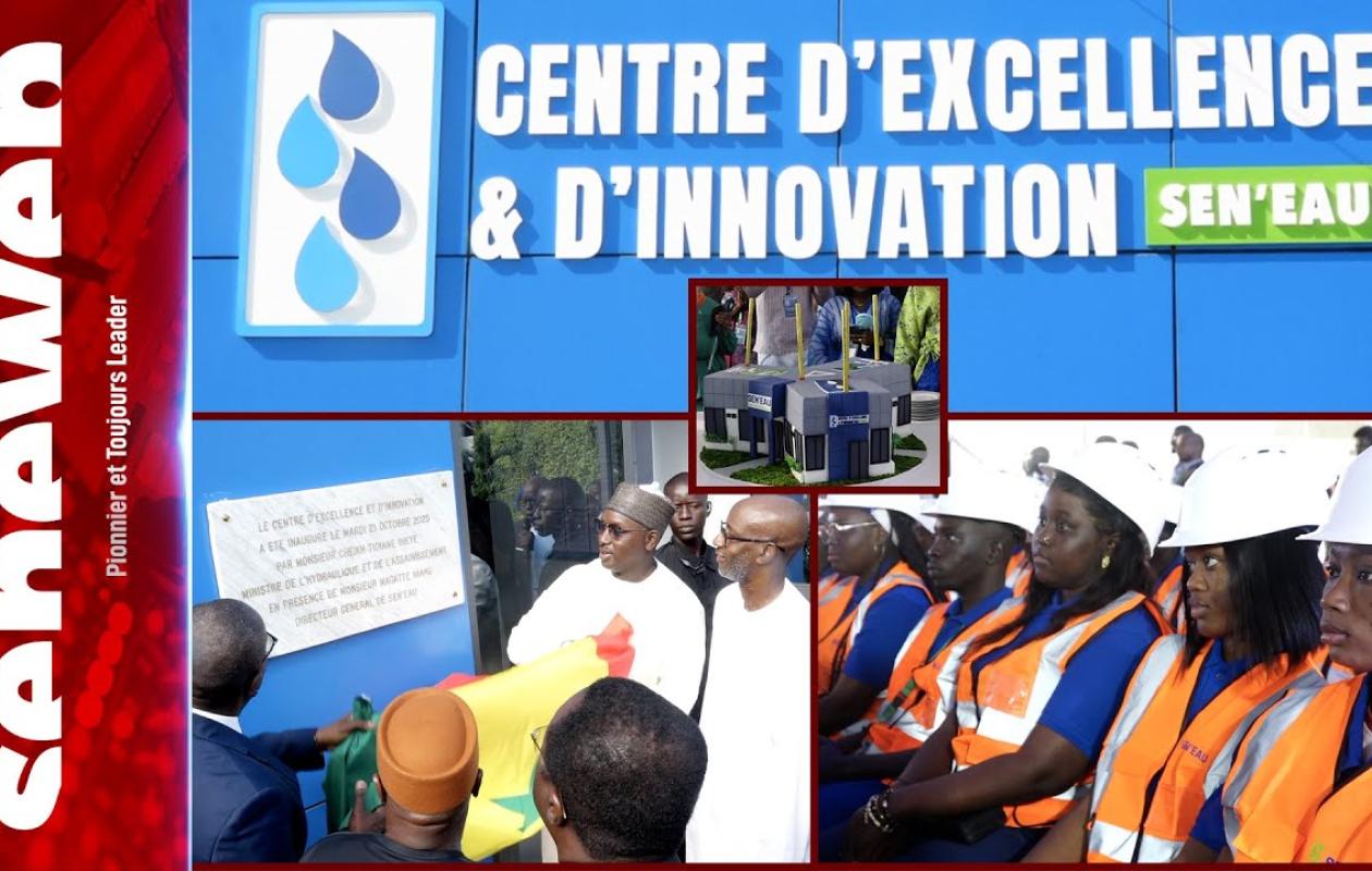 Excellence et innovation : SEN’EAU ouvre un centre moderne a... | Seneweb