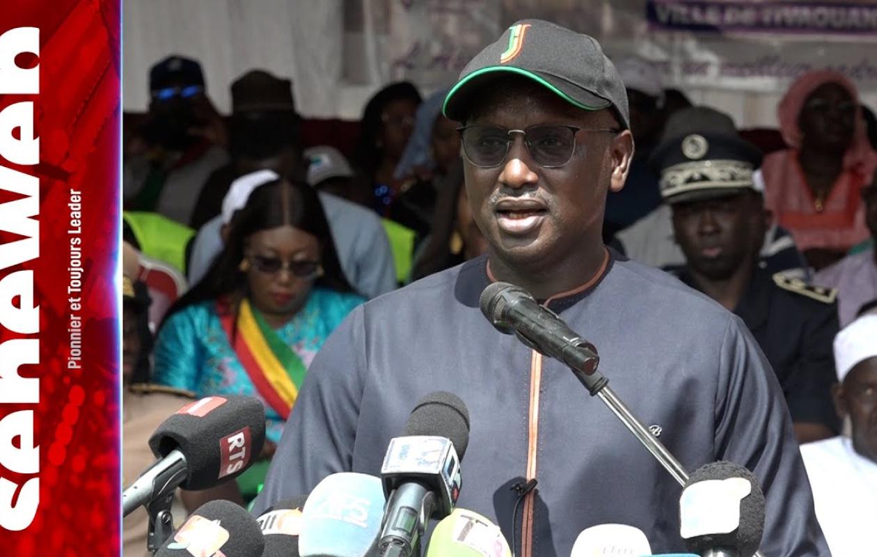 Tivaouane : Lancement Officiel de travaux d’assainissement à... | Seneweb