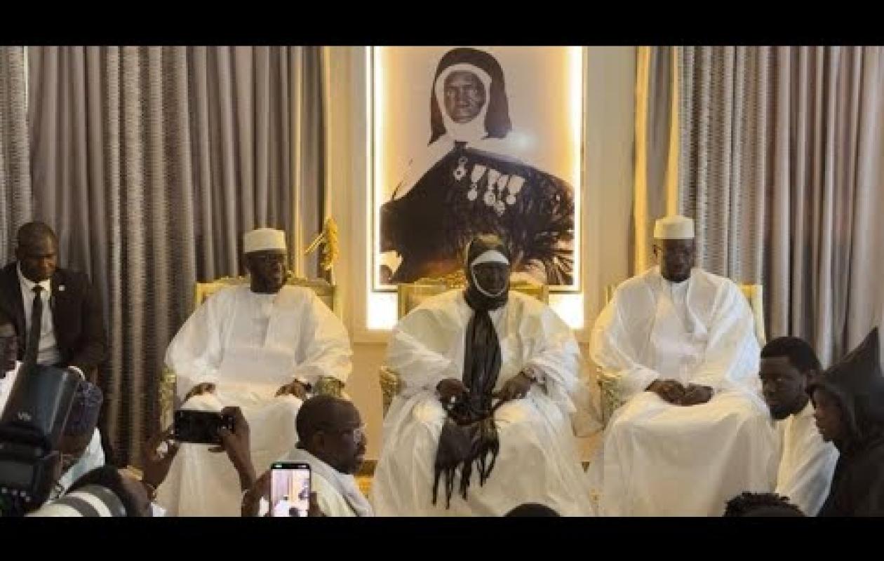 Suivez la Visite du PM SONKO chez le Khalif général des Layè... | Seneweb