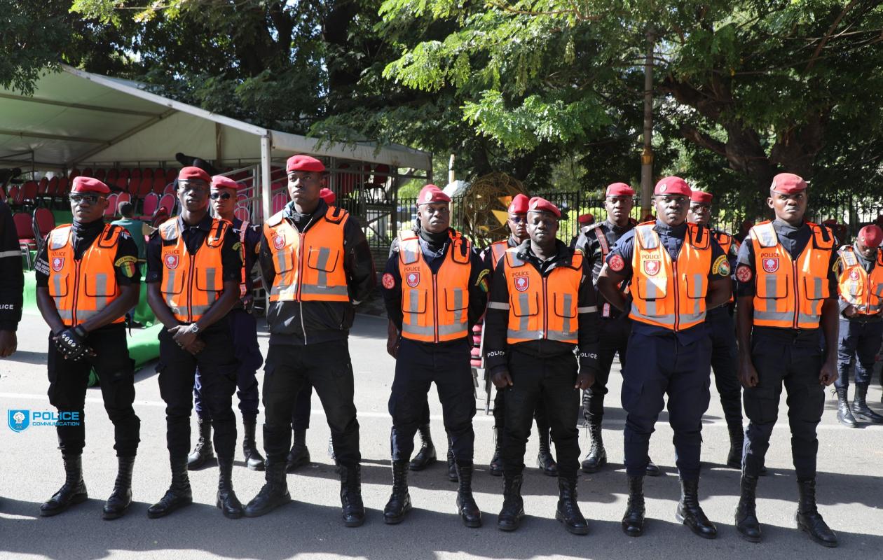 Lions of Teranga Parade: National Police deploy more than 15... | Seneweb