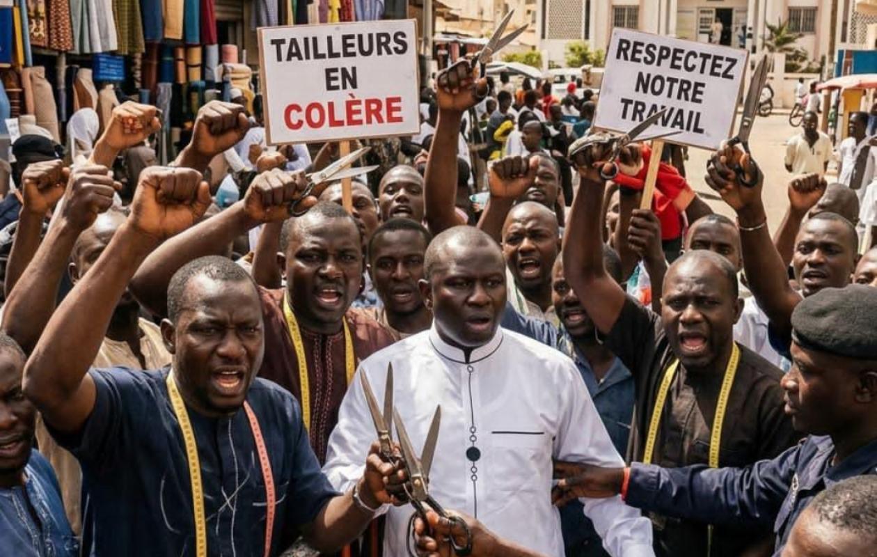 Fronde artisanale à Thiès : Les tailleurs réclament 40 milli... | Seneweb