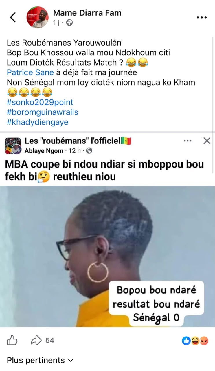 « Belle africaine restez-le » : Aminata Touré monte au créne... | Seneweb